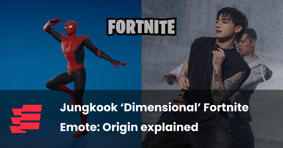 Jungkook ‘Dimensional’ Fortnite Emote: Origin explained | esports.gg